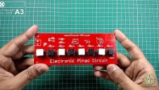 Electronic Piano Circuit using 555 Timer