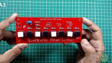 Electronic Piano Circuit using 555 Timer
