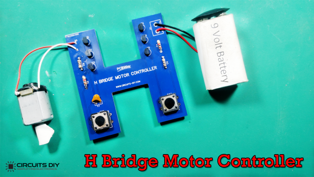 H-Bridge Motor Controller/Driver Circuit - Electronics Projects