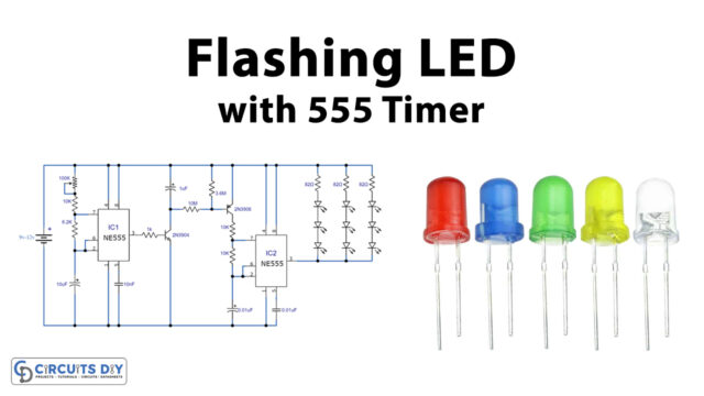 Simple Flashing LED using Transistors - LED Flasher Simple Flashing LED using Transistors - LED Flasher
