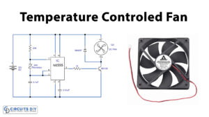 Temperature Controlled Fan Using 555