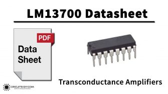 LM13700 Dual Operational Trans-conductance Amplifiers