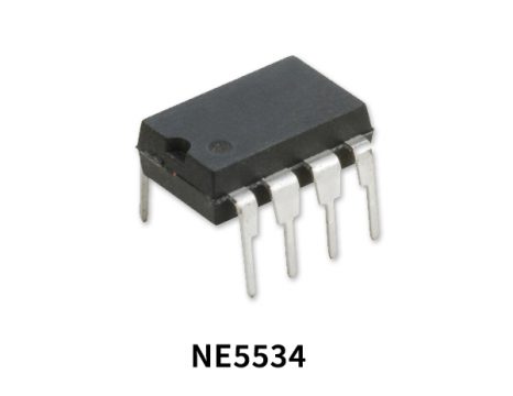 Low Noise Microphone Preamplifier Circuit Using NE5534 IC