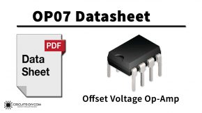 OP07 Ultra Low Offset Voltage Op-Amp - Datasheet