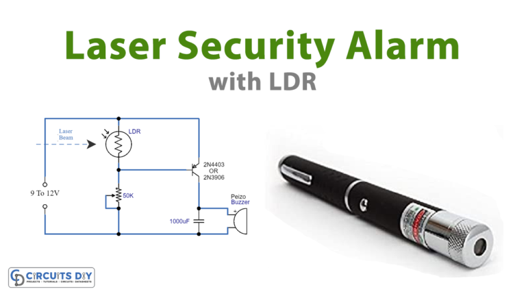 Simple Laser Security Alarm with LDR