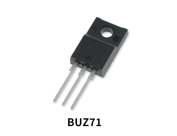 12 Volt DC Solid State Relay using BUZ71A