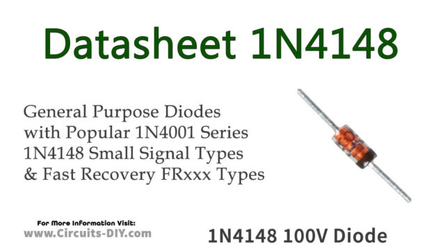 1N4148 100V 200mA General Purpose Diode - Datasheet