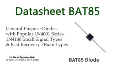 BAT85 Schottky Barrier Diode - Datasheet