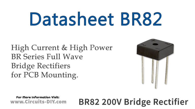 BR82 200V 8A Bridge Rectifier - Datasheet