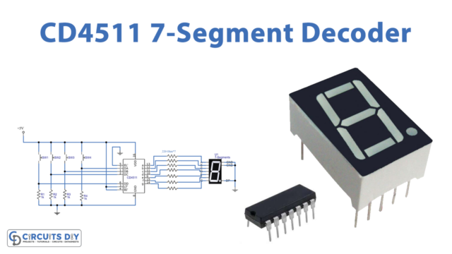 CD4511 7-Segment Decoder Circuit