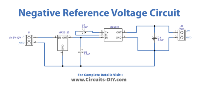 Negative Reference Voltage Generator Max6125 Max828