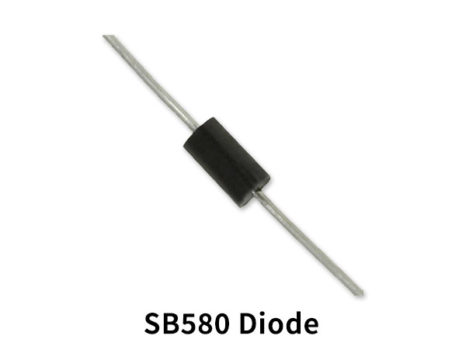 SB580 80V 5A Schottky Barrier Diode - Datasheet