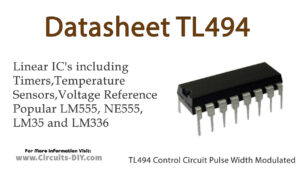 TL494 Control Circuit Pulse Width Modulated - Datasheet