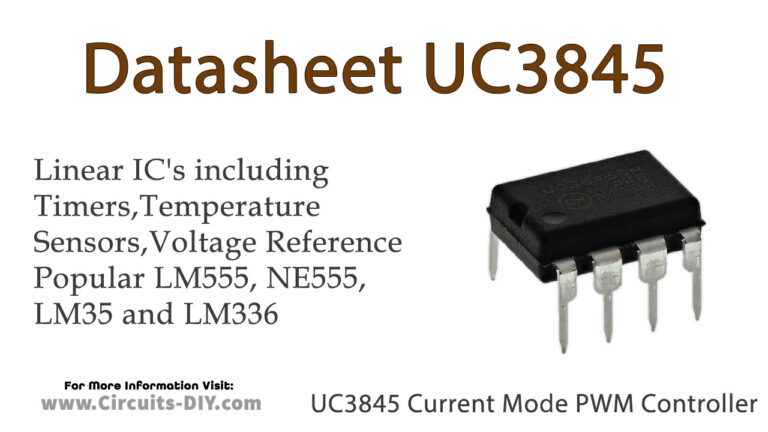 UC3845 Current Mode PWM Controller - Datasheet