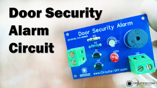 Sensitive Fire Alarm Circuit using Infrared IR LED