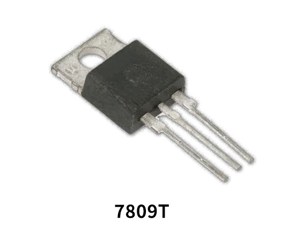 9V Power Supply Circuit Using LM7809 Voltage Regulator IC