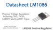 LM1086 Adjustable 1.5A Low-Dropout Positive Regulator - Datasheet