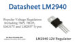 LM2940 12V Low Dropout Regulator - Datasheet