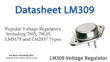 LM309 5V 1A Voltage Regulator - Datasheet