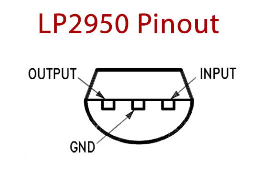 LP2950 Adjustable Micropower Voltage Regulator Circuit