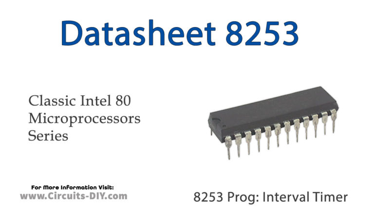 8253 Programmable Interval Timer Datasheet