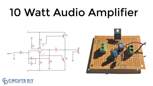 How To Make Audio Amplifier 12V Using TDA2030