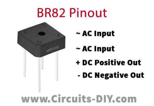 BR82 200V 8A Bridge Rectifier - Datasheet
