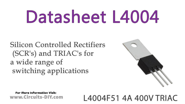 L4004F51 4A 400V TRIAC - Datasheet