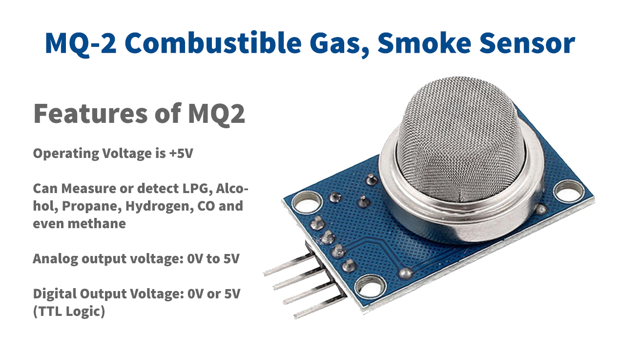 Mq2 Gas Sensor Tutorial For Arduino Esp8266 And Esp32 51 Off