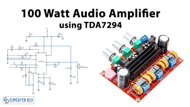 100 Watt MOSFET Power Amplifier Circuit using IRFP240