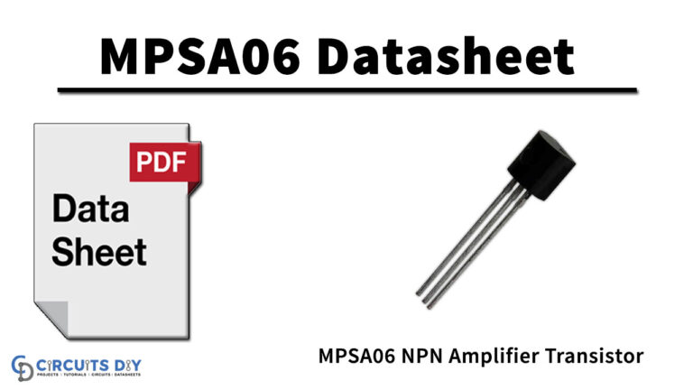 MPSA06 NPN Amplifier Transistor - Datasheet