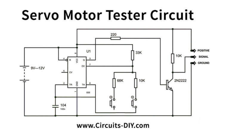 Servo Motor Tester Circuit