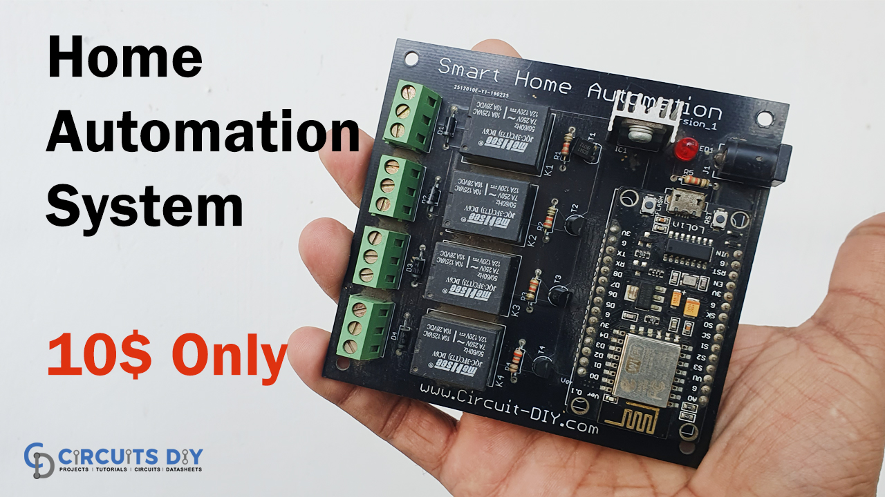 Iot Home Automation System Using Blynk Nodemcu Esp8266 50 Off
