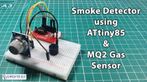 Simple Smoke Detector using ATtiny85