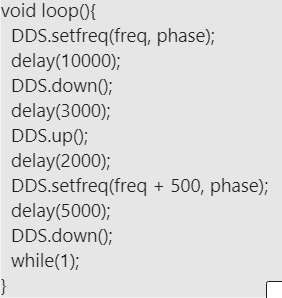 Interface AD9850 DDS Signal Generator Module with Arduino