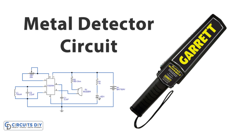 Metal Detector Circuit using CS209A