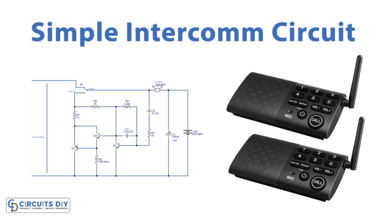 Simple Transistor Intercom Circuit