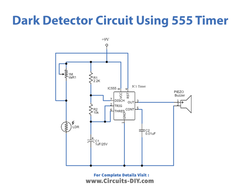 Top 10 Easy Electronics Projects Using Ne555 Timer Ic For Beginners