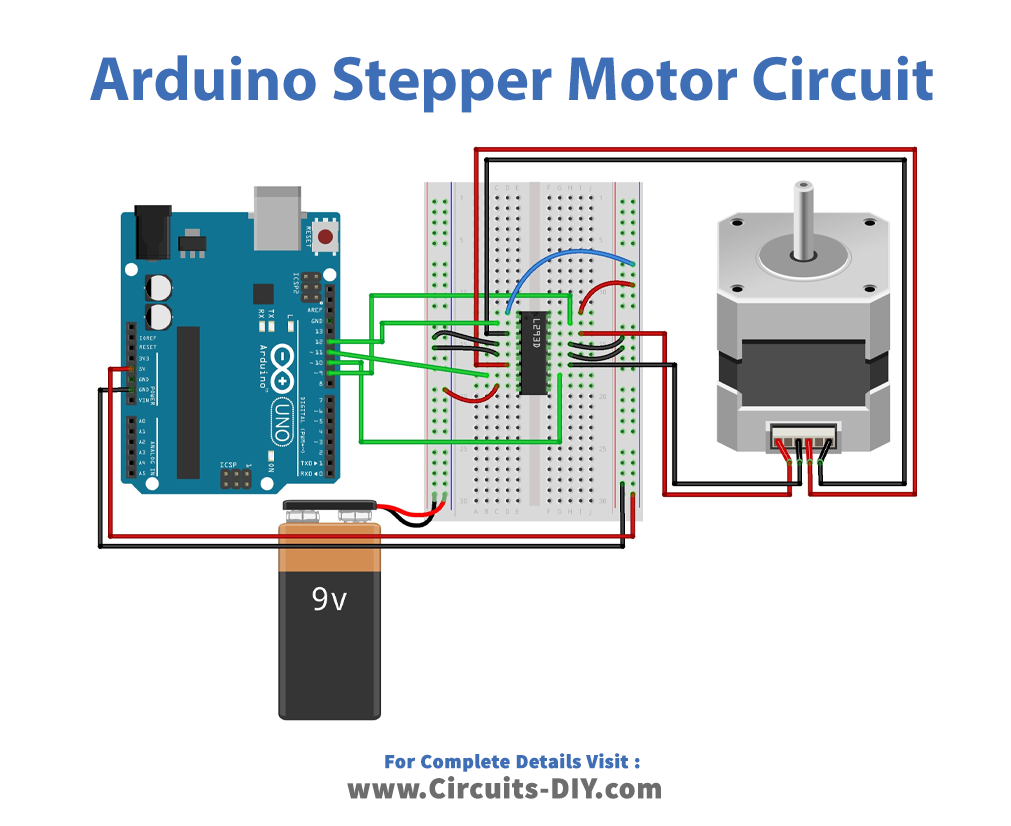 Stepper Motor Interfacing With Arduino