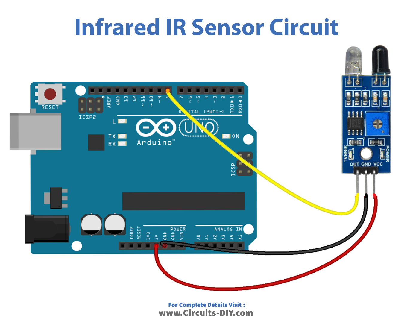 Ir Infrared Obstacle Avoidance Sensor Arduino Tutorial