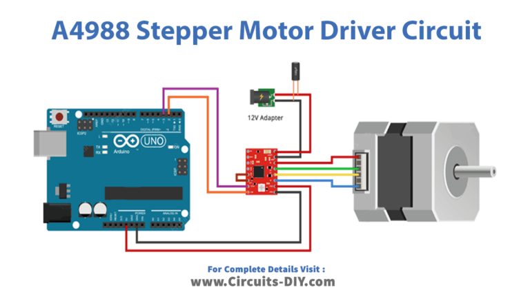 Control Stepper Motor With A4988 Driver Module And Arduino