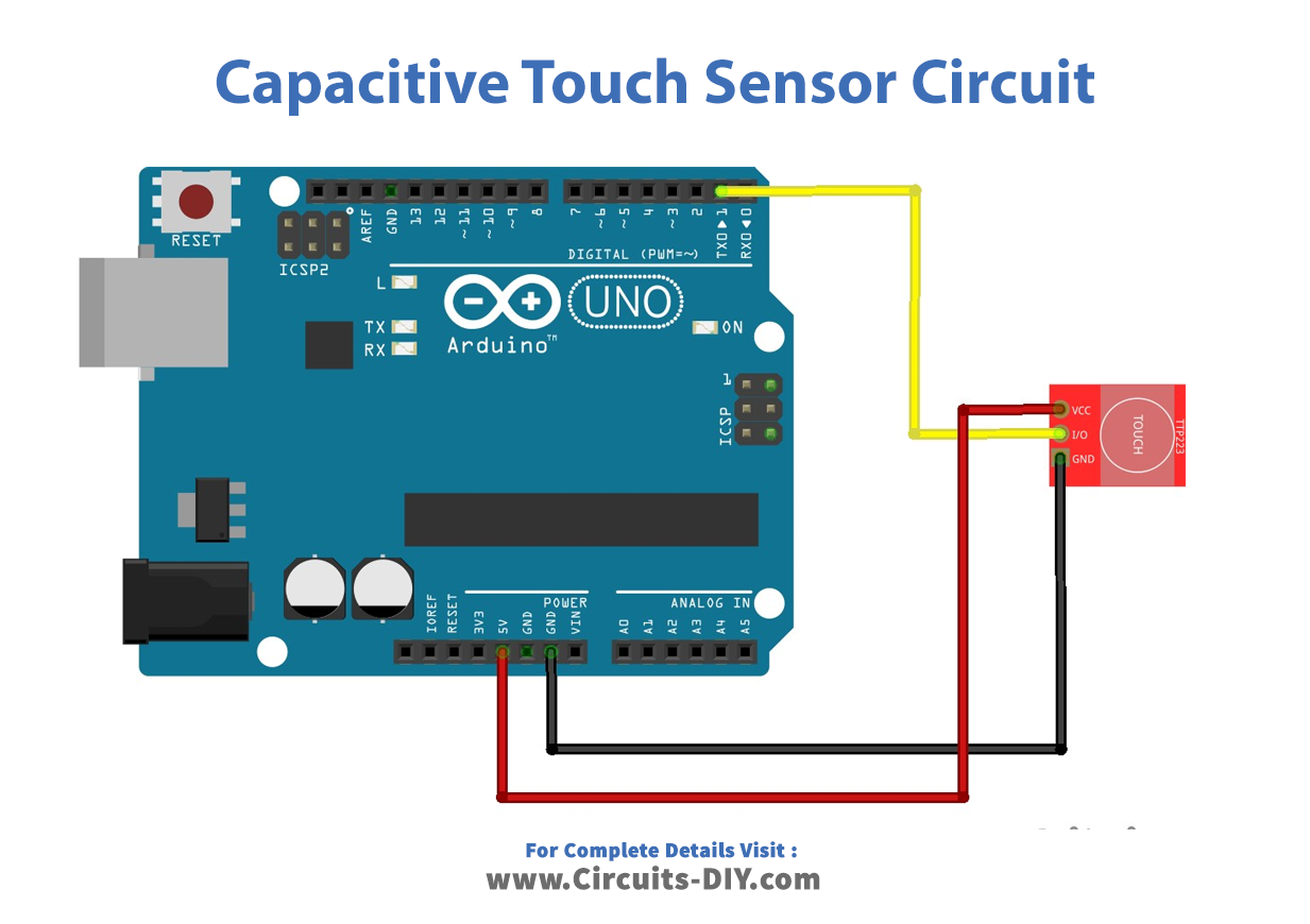 Digital Capacitive Touch Sensor Arduino Interface Digital Capacitive Touch Sensor Arduino Interface
