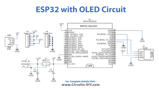 How to Use OLED Displays with ESP32 Boards