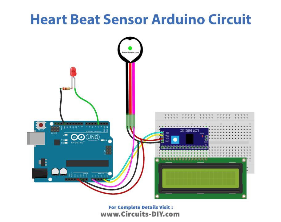 Heart Beat Sensor Using Arduino - BPM Monitor Heart Beat Sensor Using Arduino - BPM Monitor