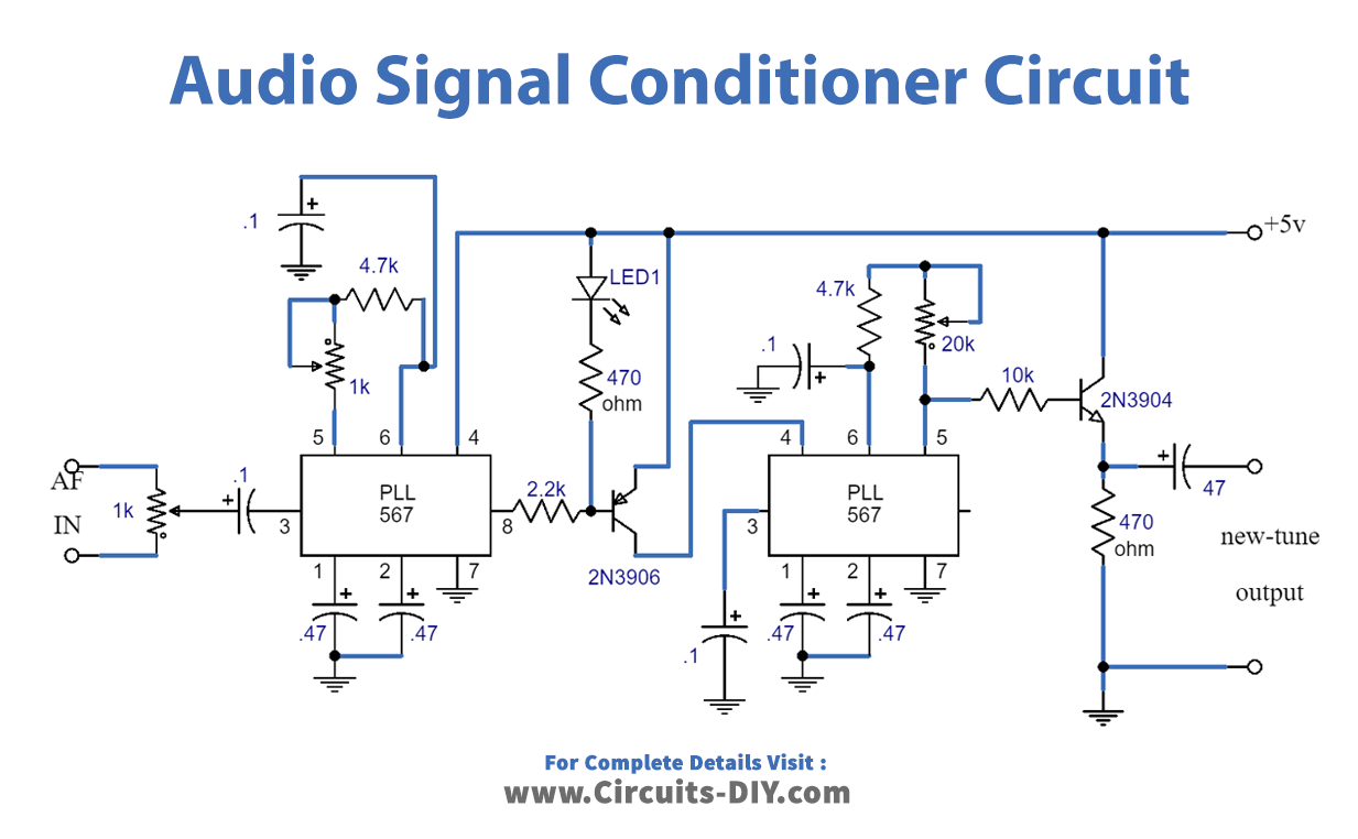 Audio Signal Conditioner Circuit