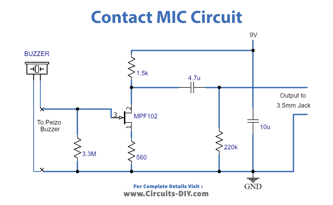 How to Build a Contact MIC Circuit