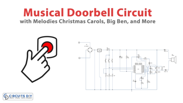 Musical Doorbell Circuit with Melodies